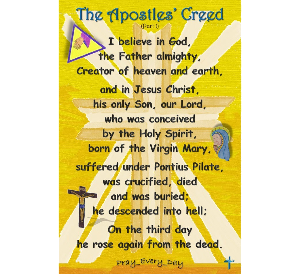 What Is The Apostles Creed Prayer